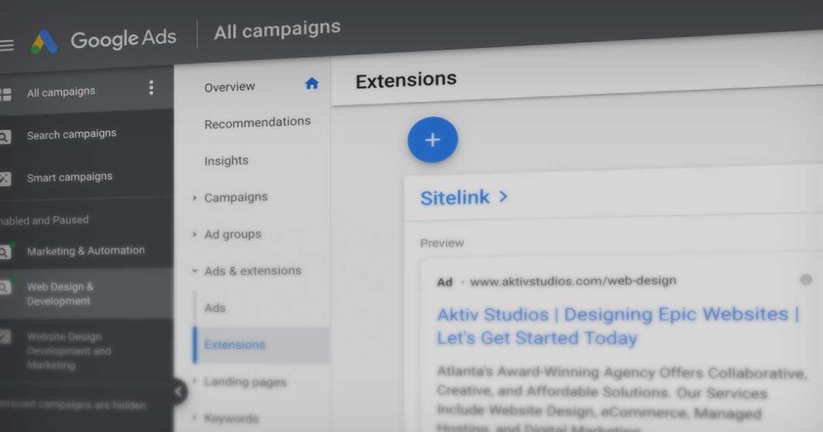 Part 1: Optimize Your AdWords Ads with Ad Extensions | Aktiv Studios